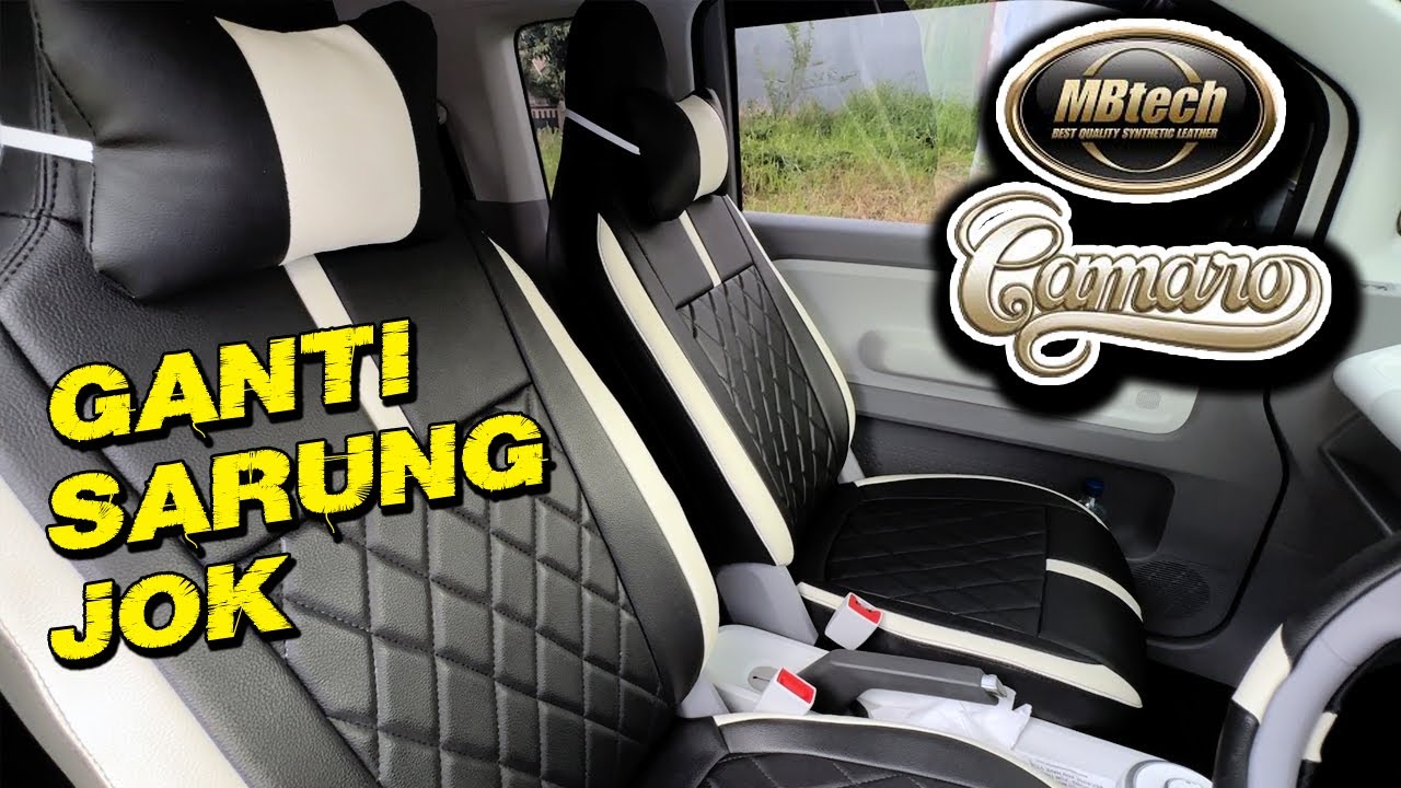 Modif Sarung Jok Wuling Air EV Lite 300 KM Pakai MBtech Camaro - YouTube