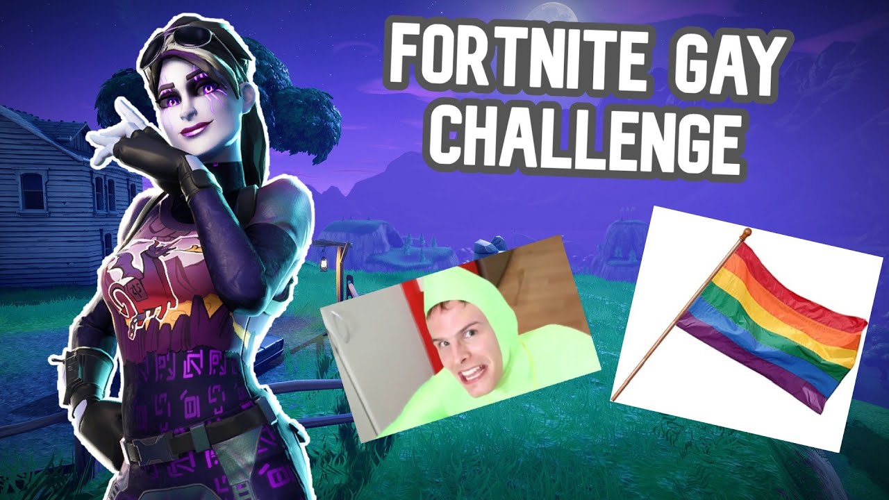 Fortnite Gay Challenge Youtube