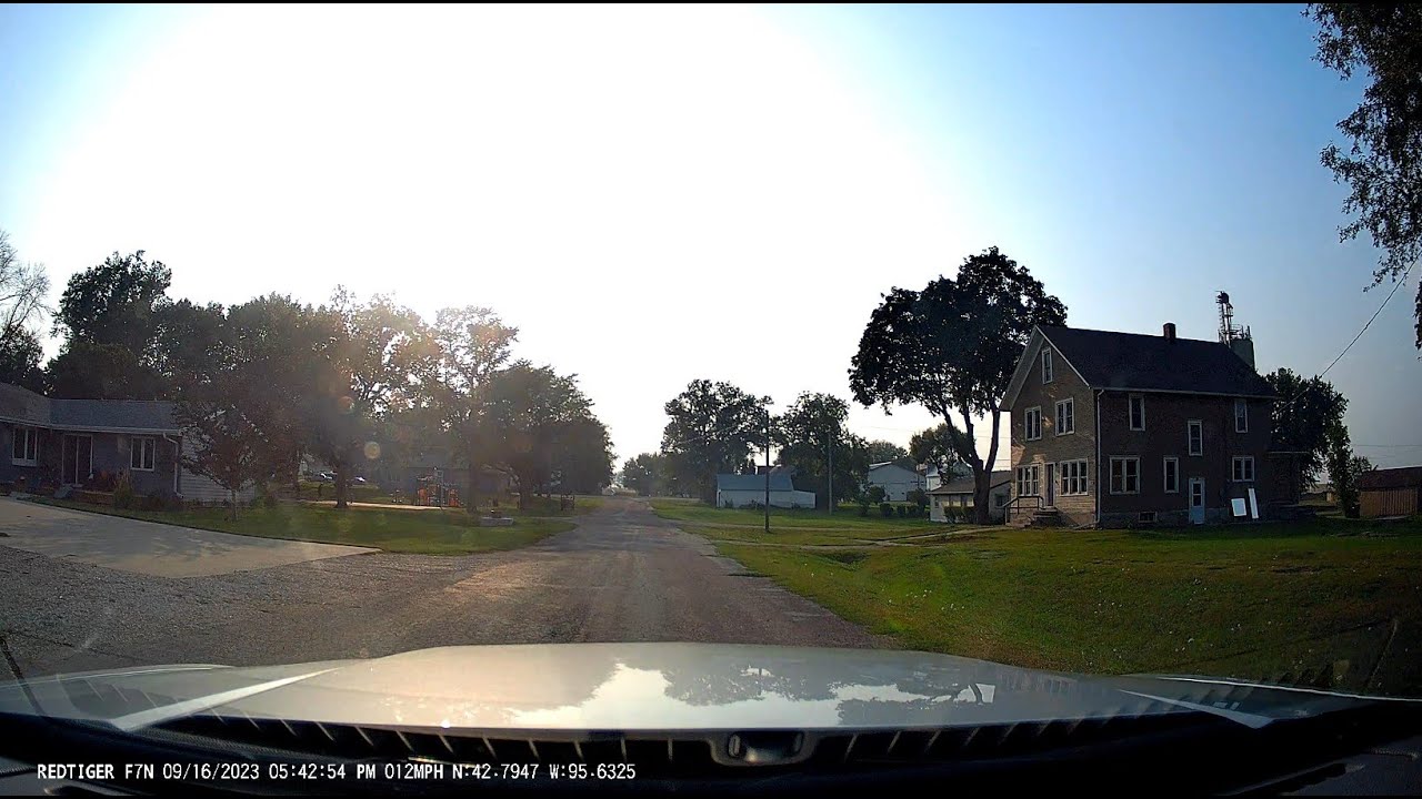 Meriden Iowa - A Drive Around Town - September 2023 - Part 4 - YouTube