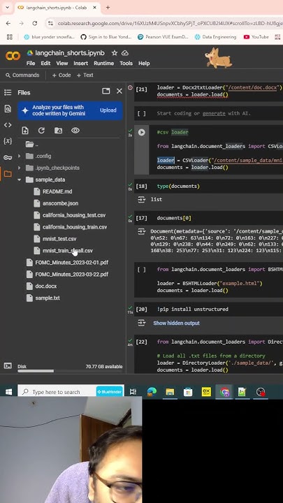 Tutotial 6: CSV file loading in langchain using csvloader #ai #langchain #generativeai #llm # ...