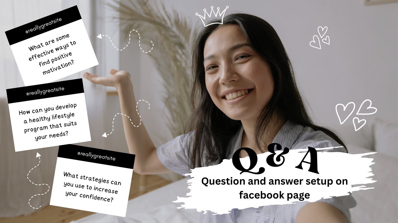 How to add Question and answer setup on Facebook Page | Question and ...