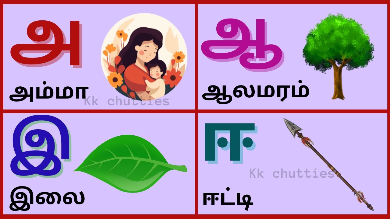 Tamil Alphabet Tamil Ueir Ezuthukkal AMMA AAMAI IDALI EELAI tamil-alphabet-tamil-ueir-ezuthukkal-amma-aamai-idali-eelai