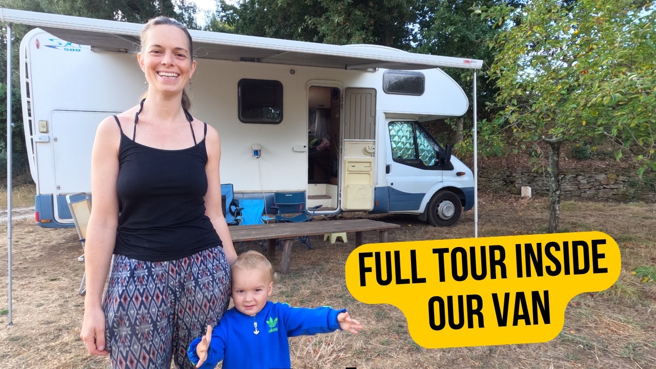 Full Van Tour: How Our Family of 4 Lives on the Road - YouTube