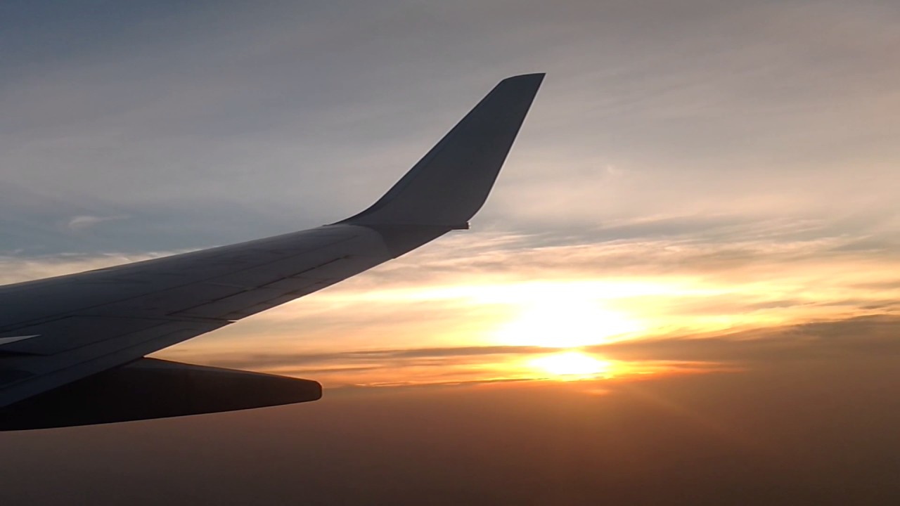 B737| Jet Airways 9W501|Night takeoff from Abu Dhabi and a sunrise ...
