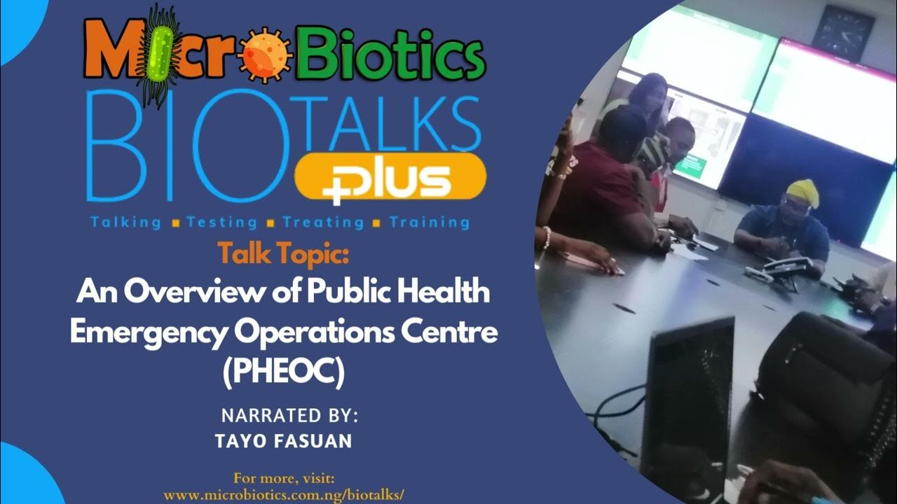 An Overview of Public Health Emergency Operations Centre (PHEOC) - YouTube