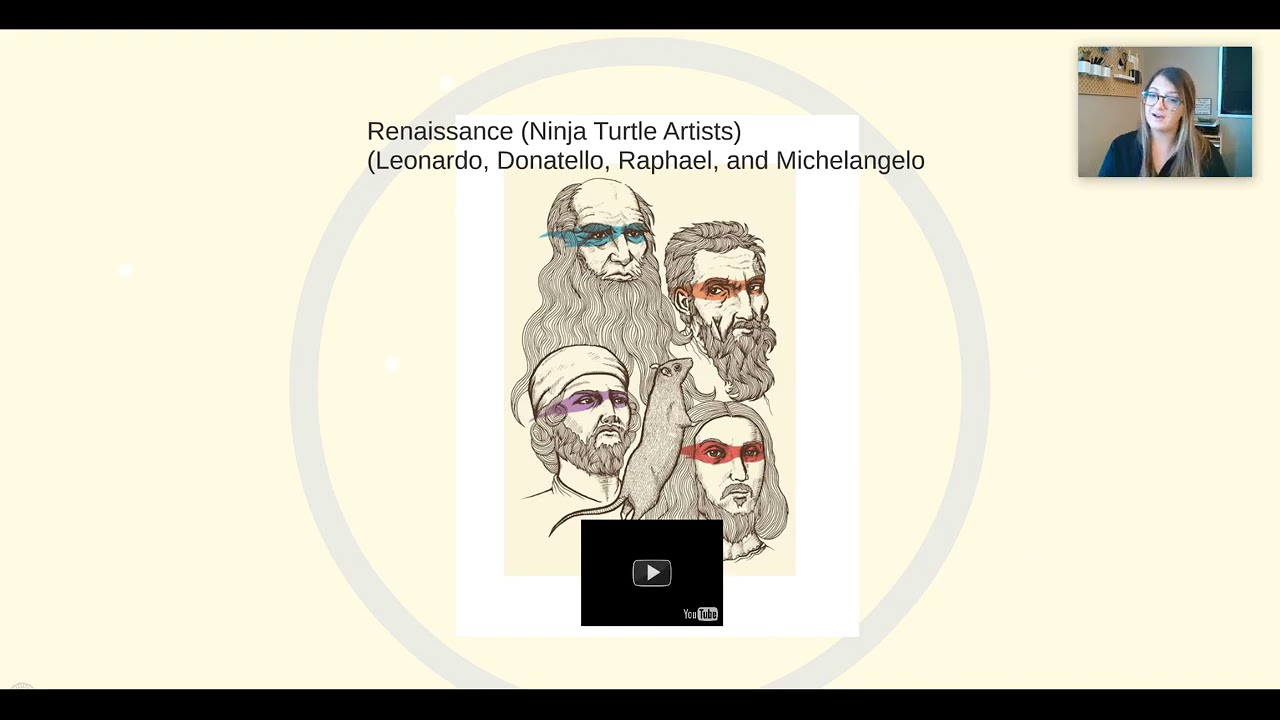 RENAISSANCE ARTIST (and the teenage mutant ninja turtles) - YouTube