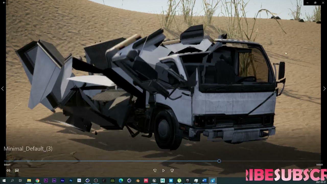 HOW TO USE DESTRUCTIBLE MESH IN UNREAL ENGINE - YouTube