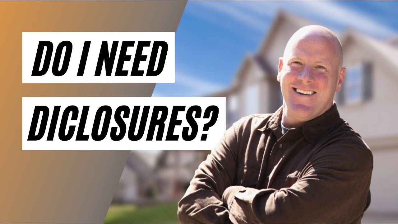 Disclosures! What to disclose? - YouTube