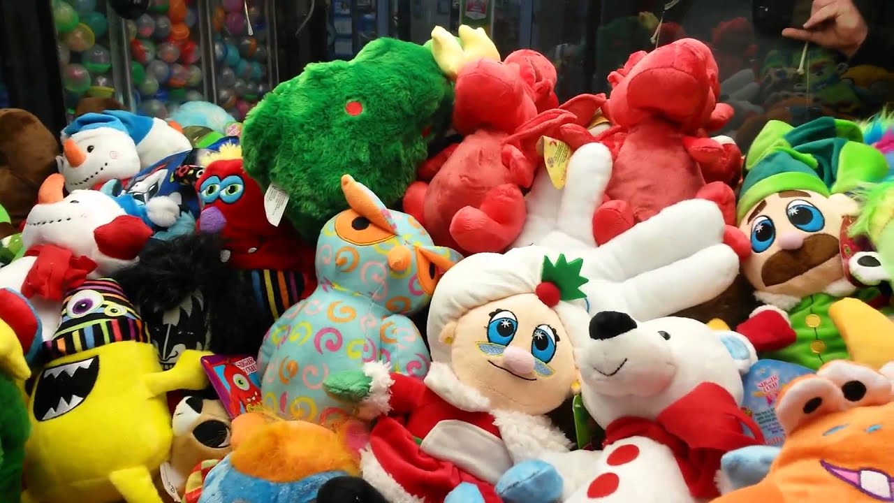 Claw Machine Crane Games #209 - Christmas Claw Wins #4 - YouTube