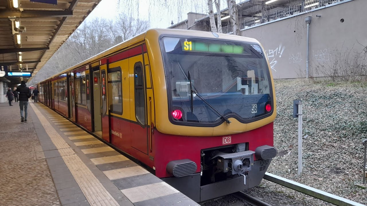 S-Bahn Berlin Mitfahrt von Oranienburg bis Berlin Gesundbrunnen in der ...