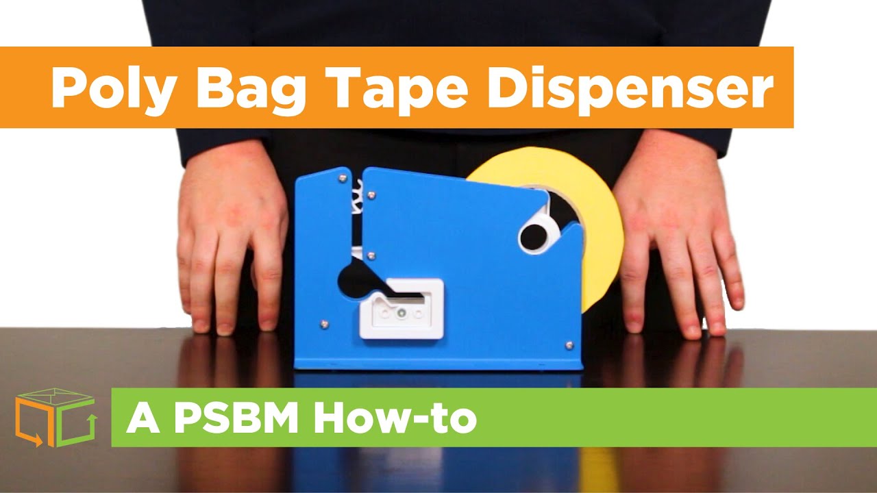 How to Use a Poly Bag Tape Dispenser | A PSBM How-to - YouTube