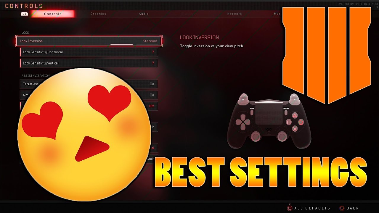 IMPROVE YOUR SKILL INSTANTLY in BLACK OPS 4! BEST CONTROLLER SETTINGS ...