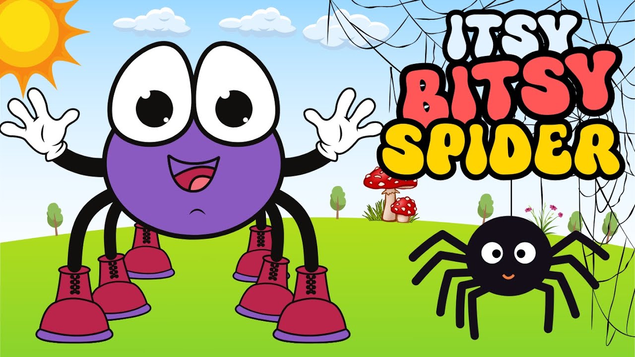 Itsy bitsy spider | Nursery Rhymes & Kids Songs - YouTube