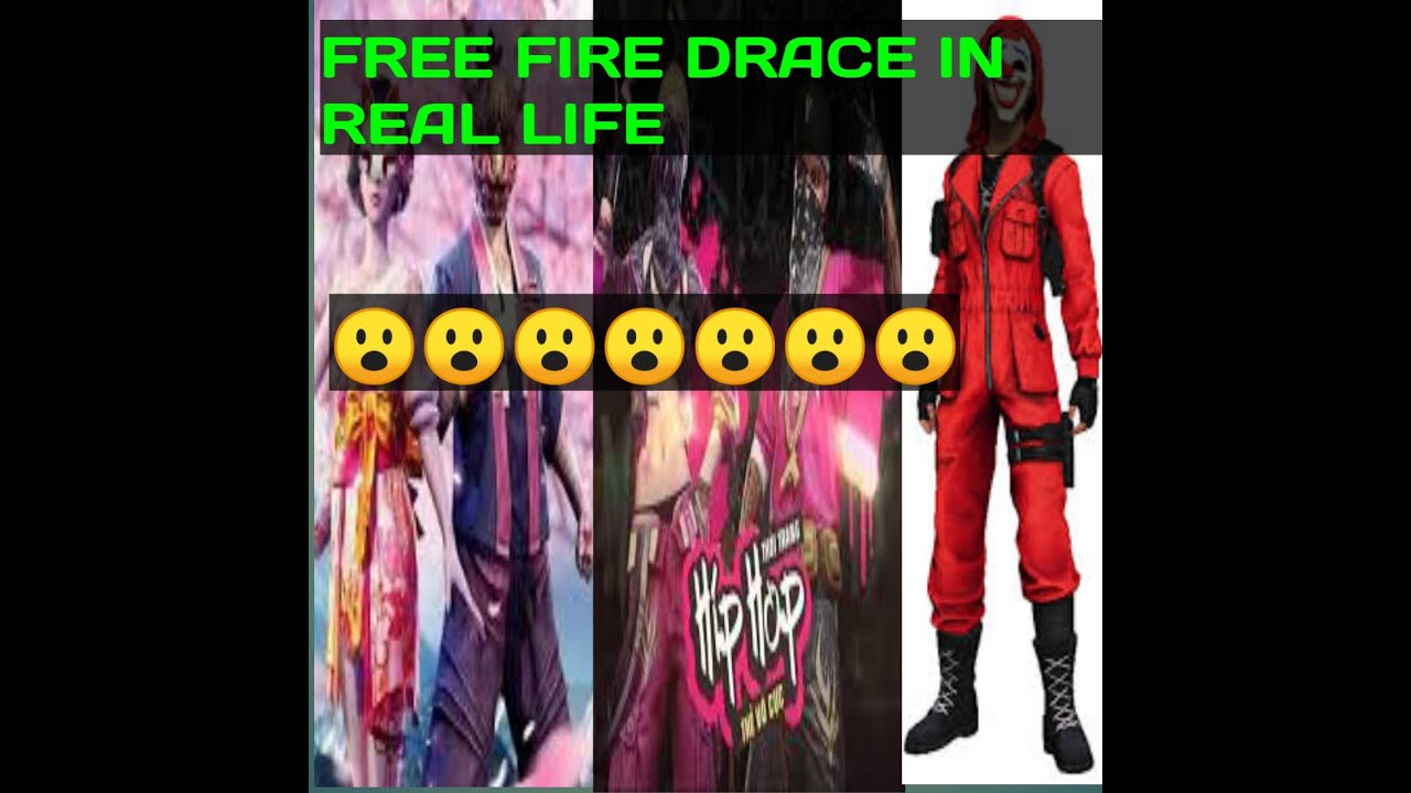 All free fire bundles in real life - YouTube