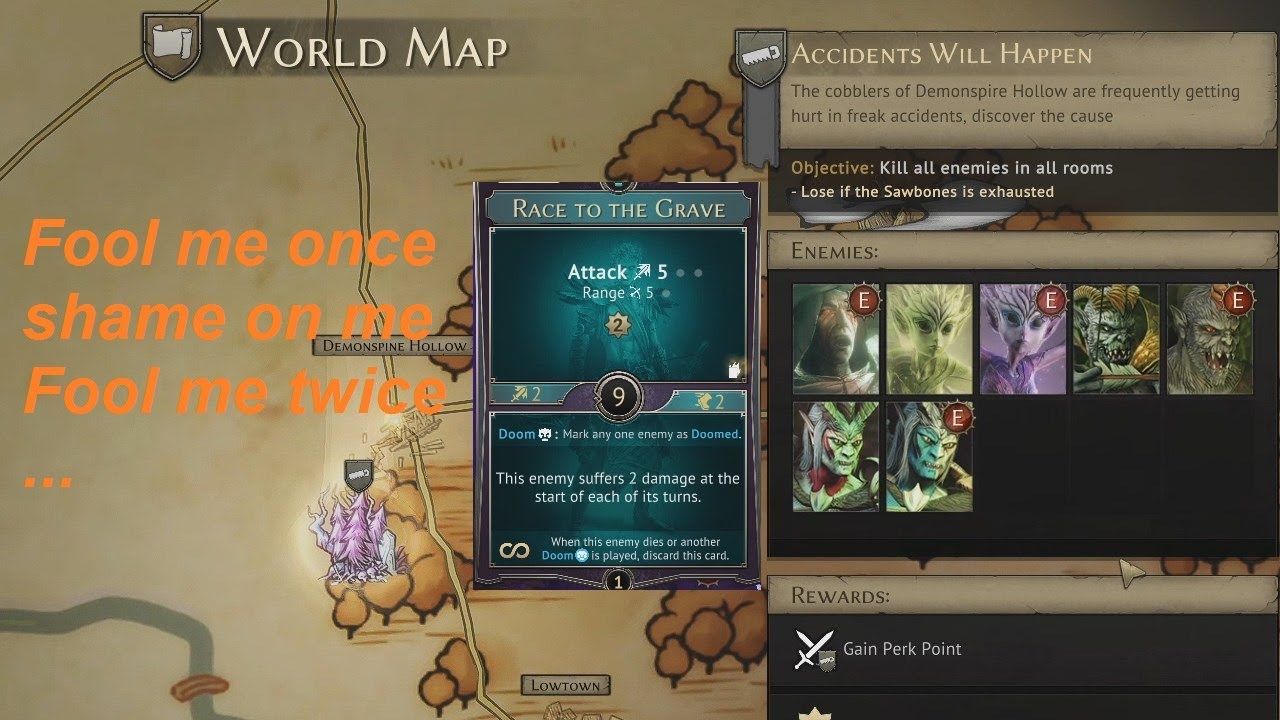 Gloomhaven Guildmaster on Insane P52, First Sawbones Story, Accidents ...