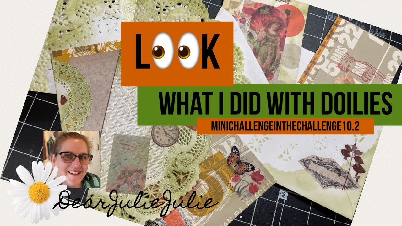 L👀K what I do w/ DOILY, Ink & Dobber Junk Journal Embellishments - YouTube