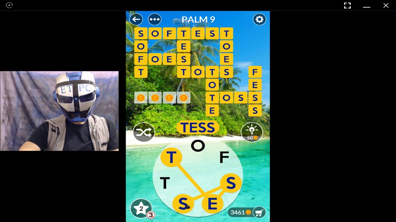 WORDSCAPES LAGOON, PALM 9 ANSWERS masaya ang mga salita - YouTube