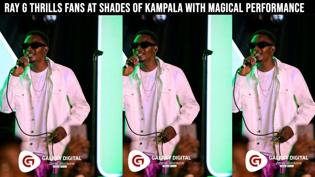 Ray G thrills fans with magical performance at Shades of Kampala - YouTube