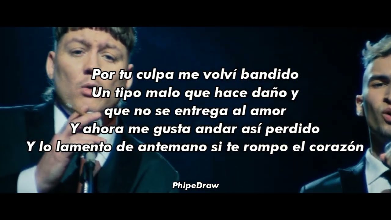 (LETRA)Emanero, FMK, Estani, Rusherking - BANDIDO (LETRA) - YouTube