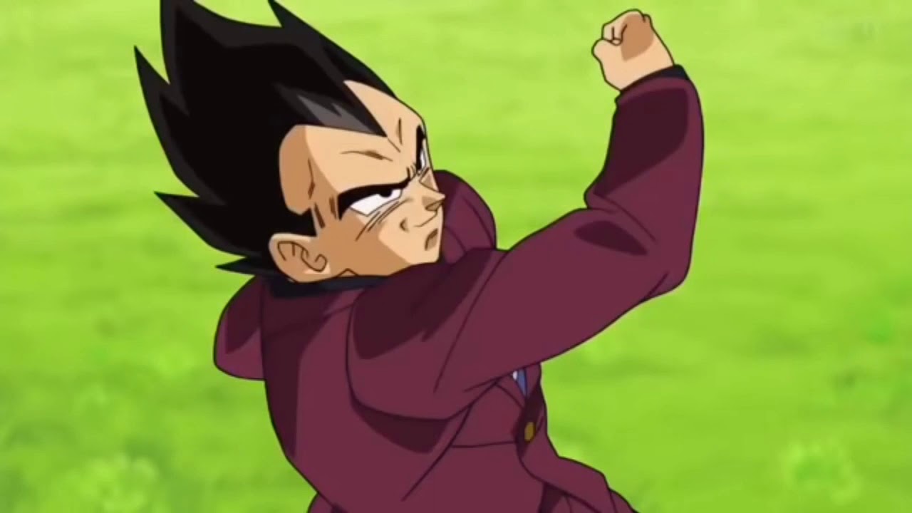 get out the way meme with vegeta - YouTube