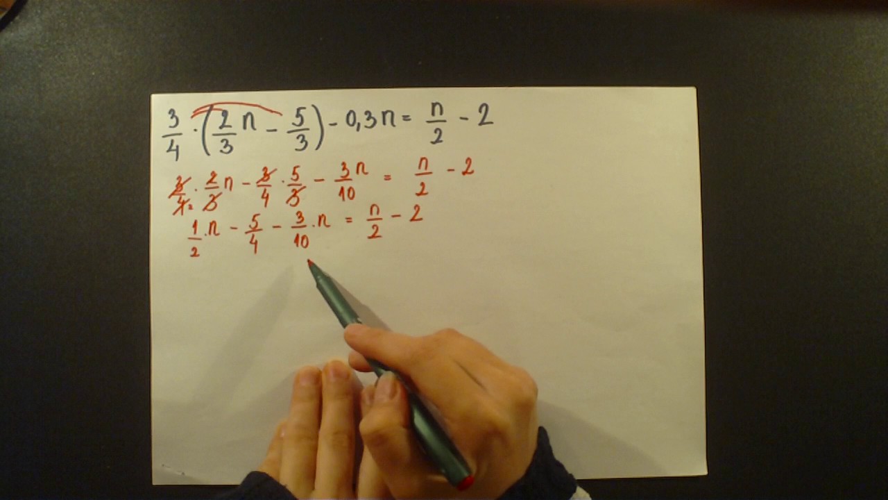 Linearne jednacine sa jednom nepoznatom | Primeri - YouTube