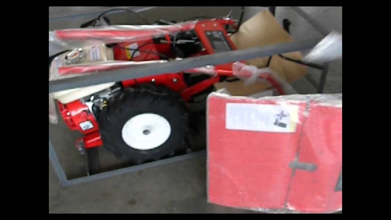 Unpack for MAXTRA tiller ML GR001 - YouTube