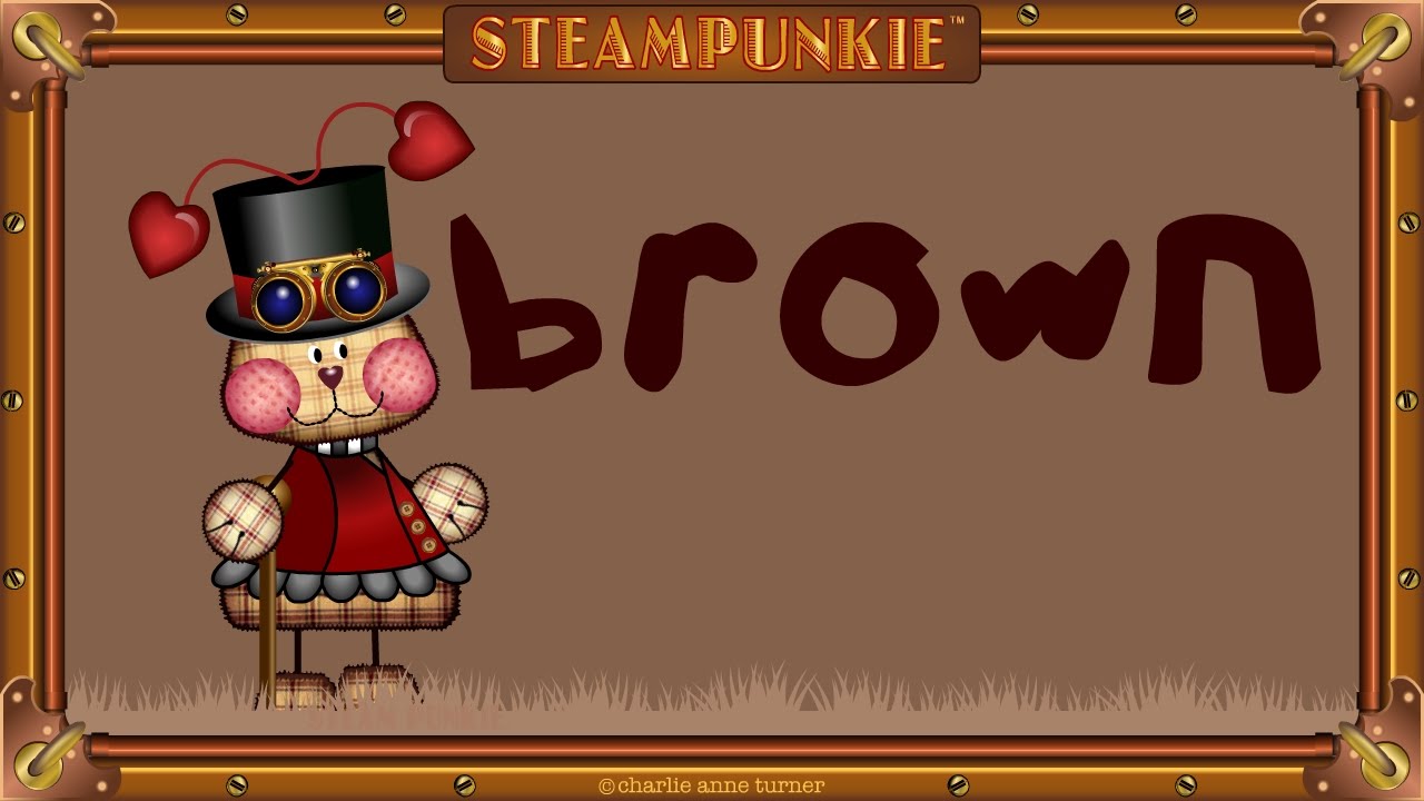 Learn Basic Colours - Brown - YouTube