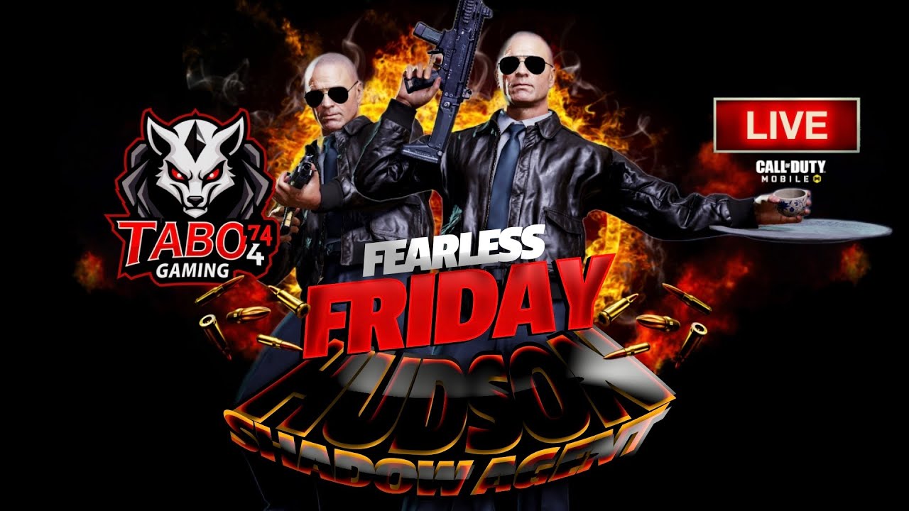 *NEW FIRST TIME IN COD MOBILE (HUDSON SHADOW AGENT) FEARLESS FRIDAY | # ...