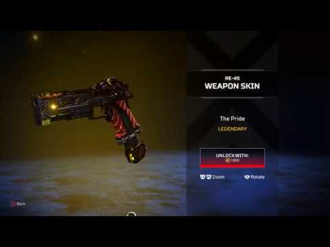 Apex Legends Item Shop Video #20 (*NEW* RE-45 Weapon Skin) 3/20/19 ...