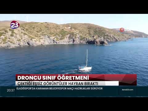 DRONCU SINIF ÖĞRETMENİ ÇEKTİĞİ EŞSİZ GÖRÜNTÜLER HAYRAN BIRAKTI