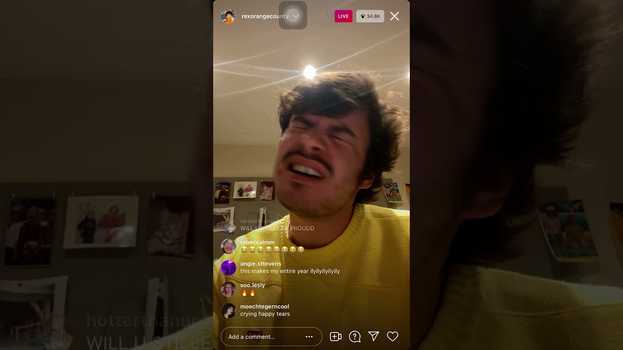 Rex Orange County - Happiness Instagram Live - YouTube