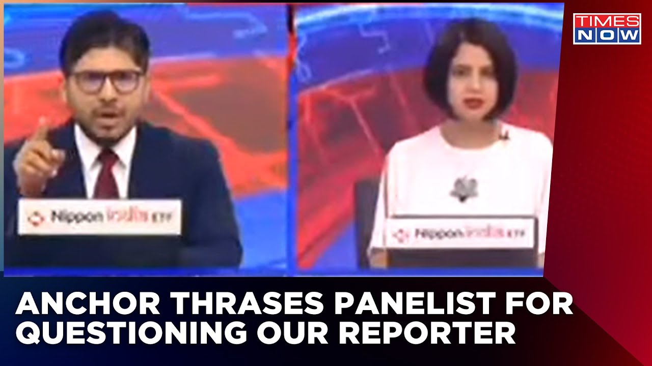 Ravi Shrivastava Questions Our Reporter, Anchor Pranesh Roy Gives ...