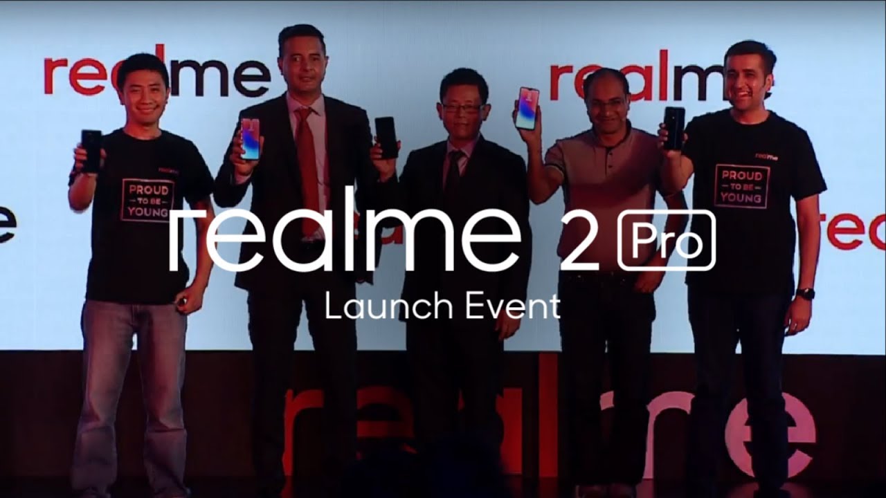 Watch Realme 2 Pro launch event