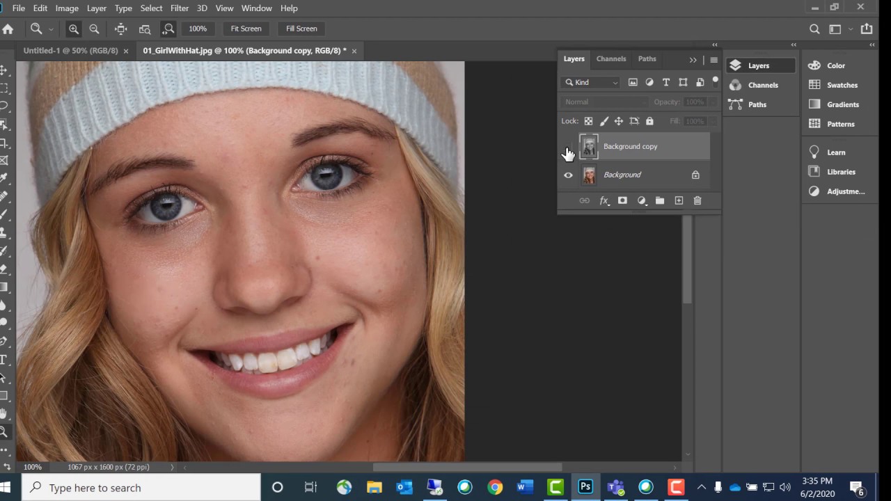 Photoshop - Basic Image Editing - YouTube
