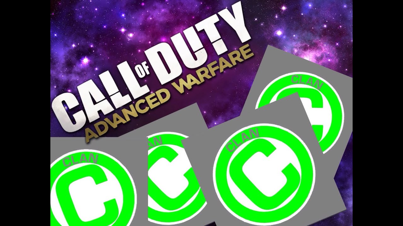 Custom Clan Emblem -Call Of Duty Advanced Warfare (Emblem Tutorial ...