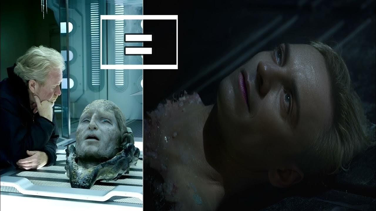 DAVID ES LUCIFER EN PROMETHEUS - YouTube
