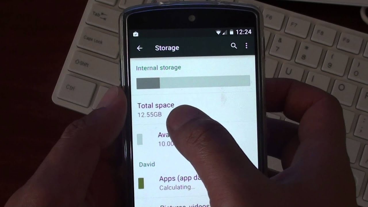 Google Nexus 5 How To Find Total Memory Space Of Your Android Device Google Nexus 5 How To Find Total Memory Space Of Your Android Device