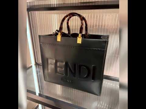 Fendi Roma Sunshine Large Size Tote Bag With Dust Cover