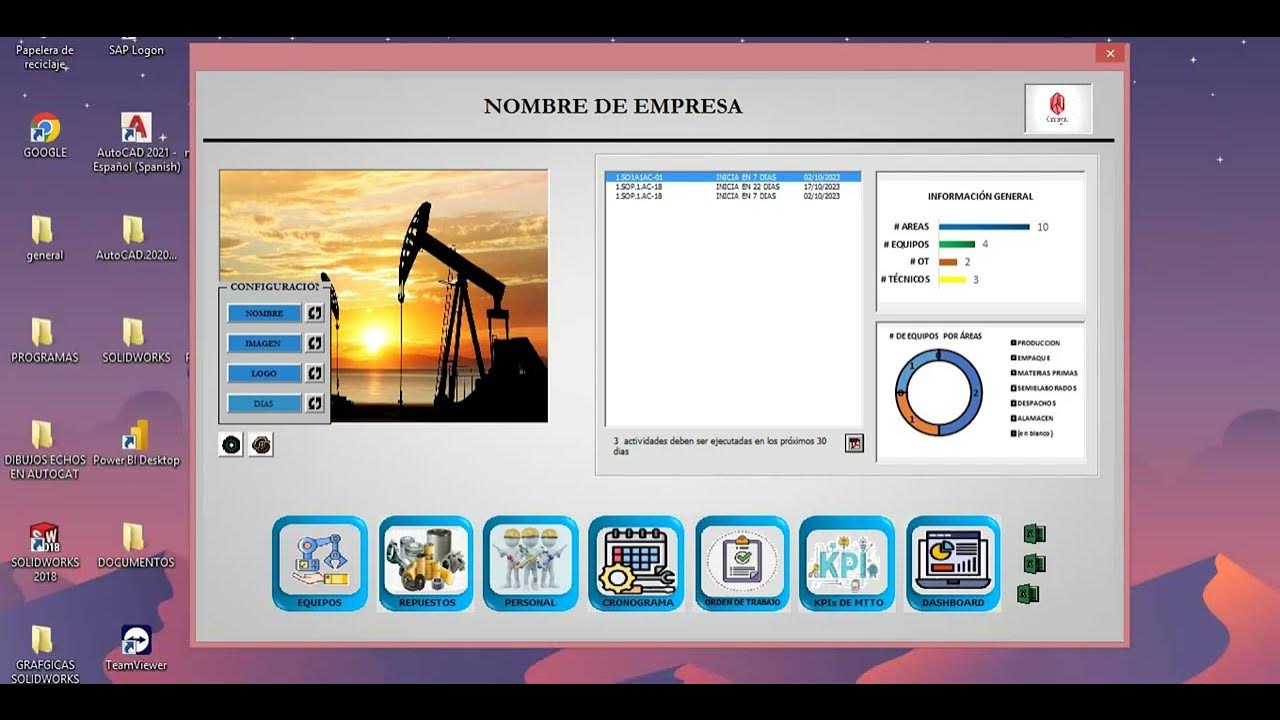 PLAN DE MANTENIMIENTO PREVENTIVO CORRECTIVO EN EXCEL PARA EMPRESAS (VIDEO RESUMEN) - YouTube