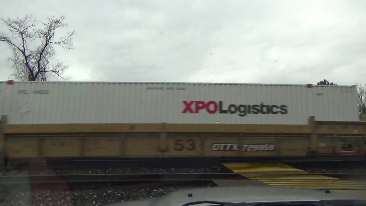 #8721 CSX L032-03 Intermodal train - YouTube