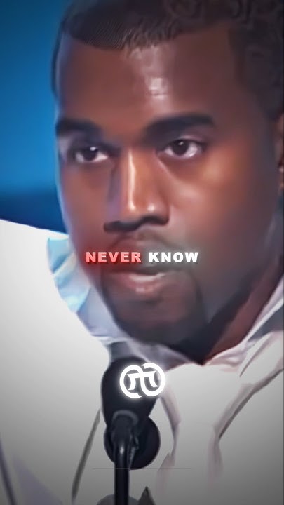 I guess we will never know. | Kanye West. - YouTube