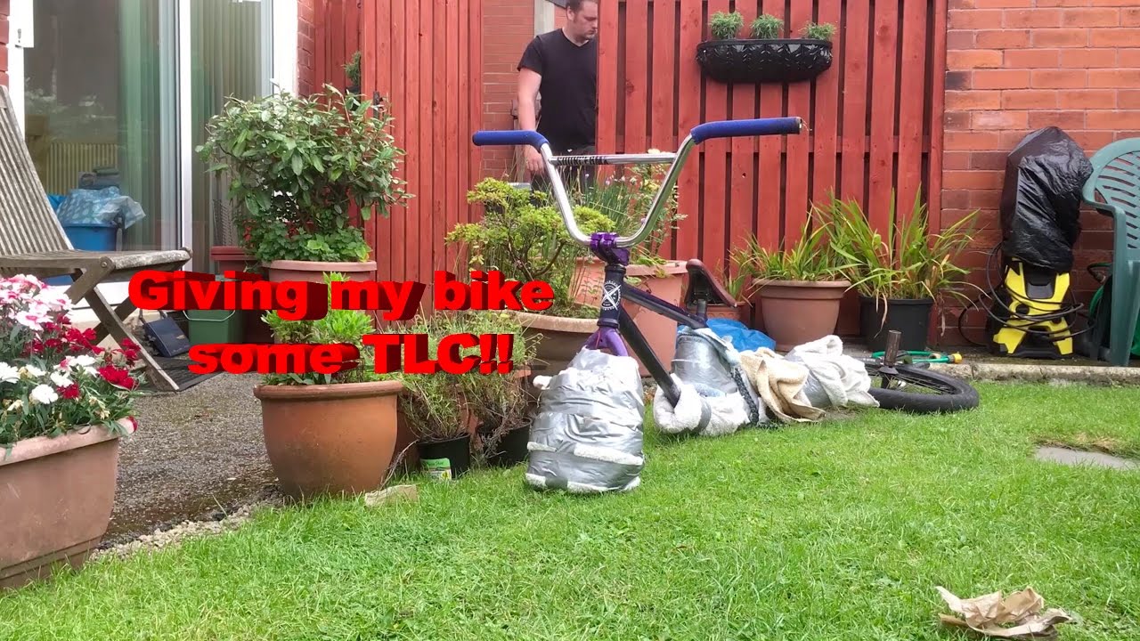 Giving My BMX Some TLC!! - YouTube