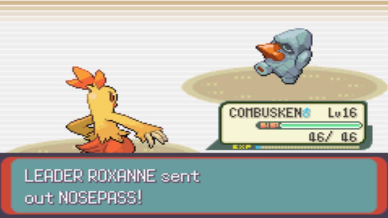 Pokemon Emerald Rustboro Gym ROXANNE YouTube pokemon-emerald-rustboro-gym-roxanne-youtube