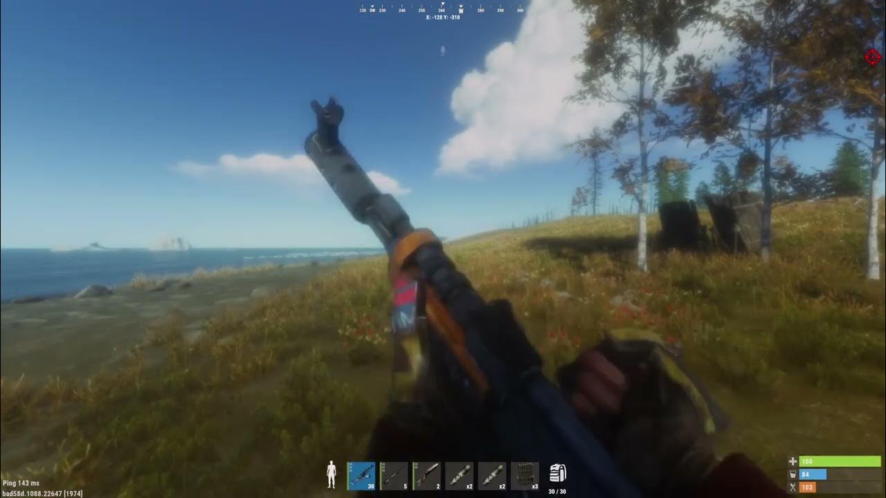 Rust Console Edition | controller sensitivity best settings | AK recoil control GOD - YouTube