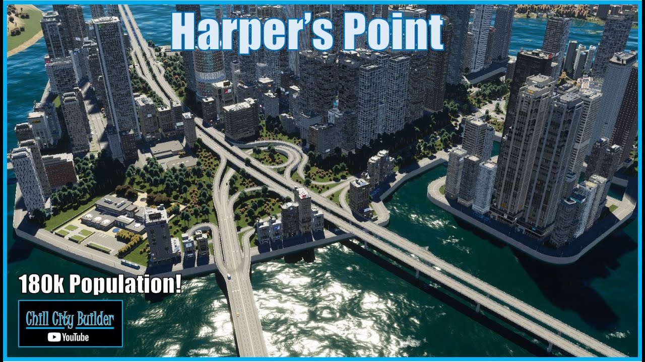 Harper's Point | Part 4 - Insane Expansion (City Showcase with Music ...