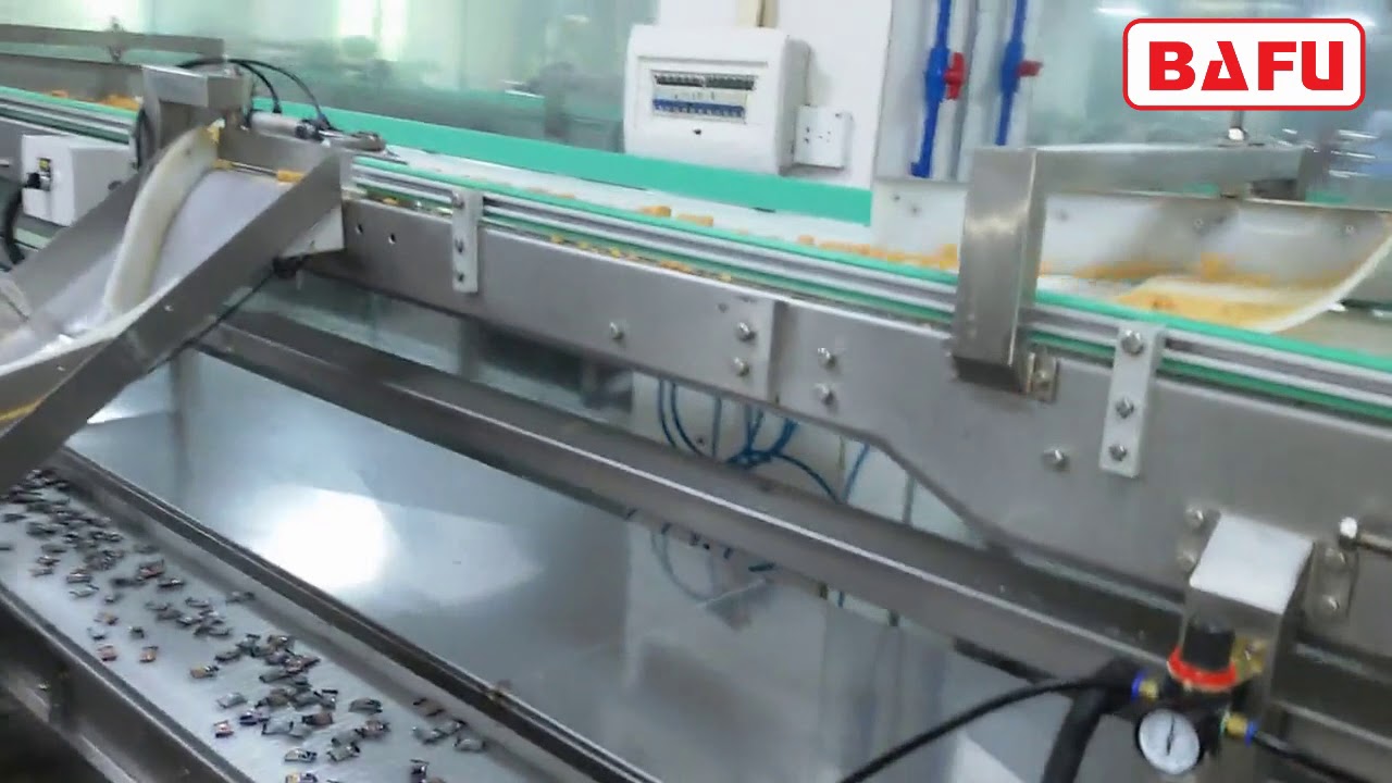 Candy Wrapping Machine, Automatic candy feeding system, Candy Factory ...