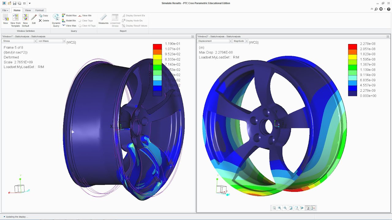 CREO Wheel modeling - YouTube