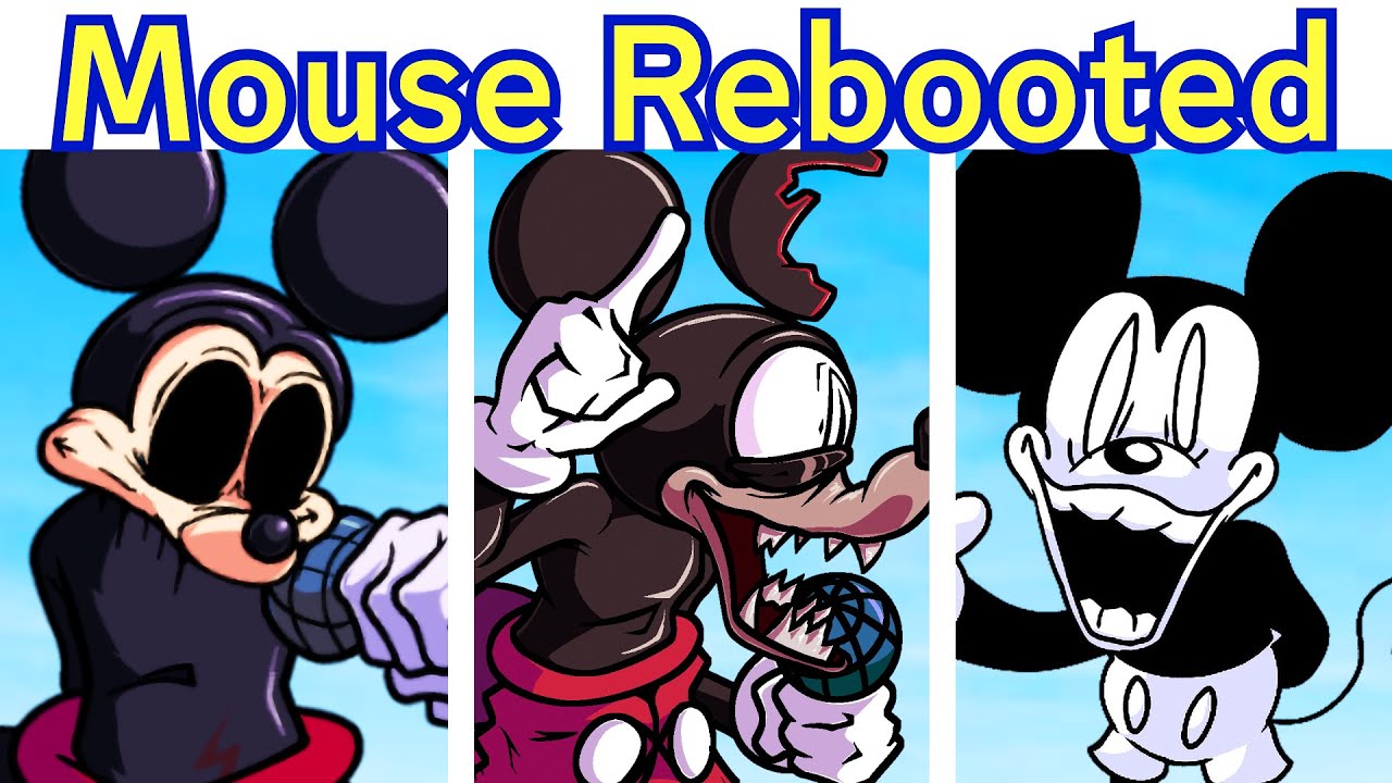 FNF VS MICKEY MOUSE REBOOTED: Disks' Demo (Markus, Labrat, Mouse.avi ...