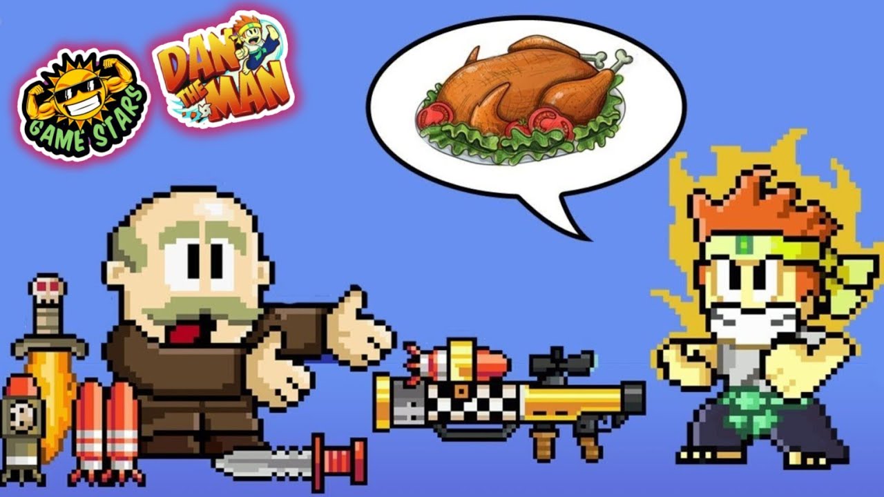 DAN THE MAN 2 ARCADE battle gameplay - YouTube