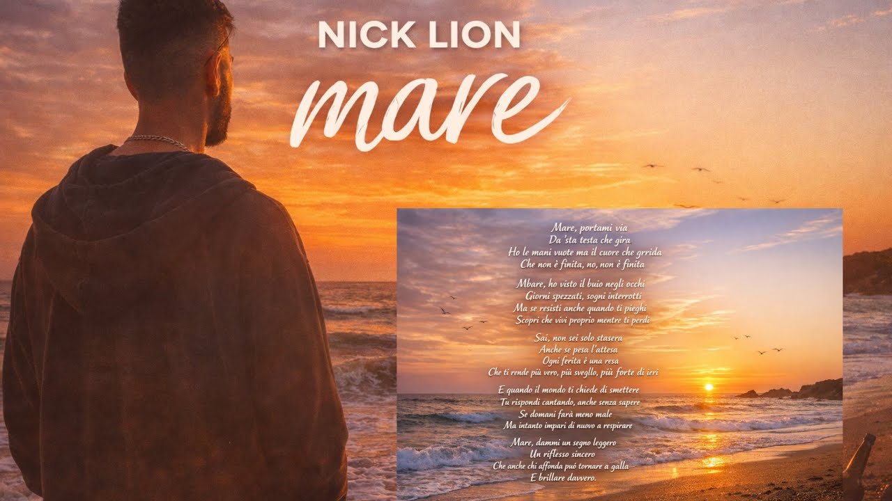 Nick Lion – Mare (quando tutto pesa, io canto) - YouTube